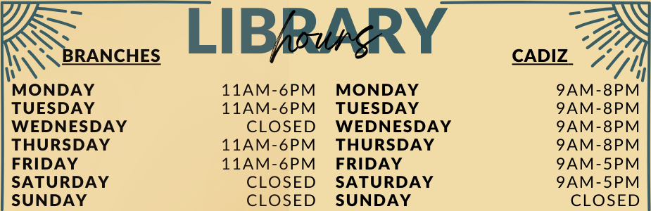 Home Page | Puskarich Public Library System